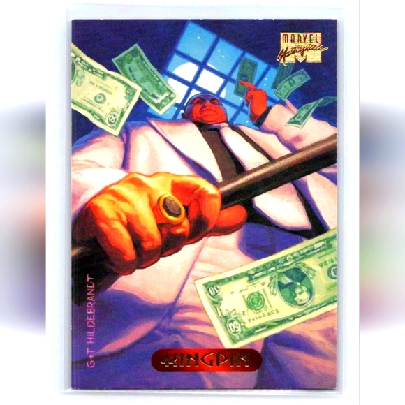 Marvel | Toys | Kingpin Trading Card Marvel Universe Amazing Spiderman ...